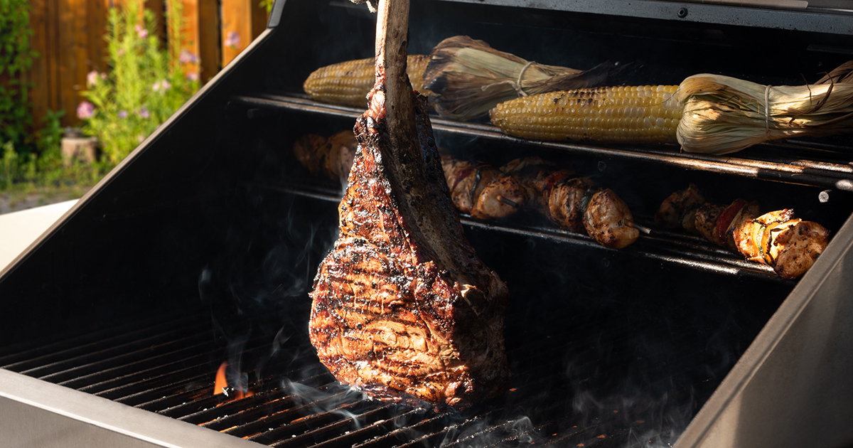 Epic Tomahawk Steaks - GRILLED
